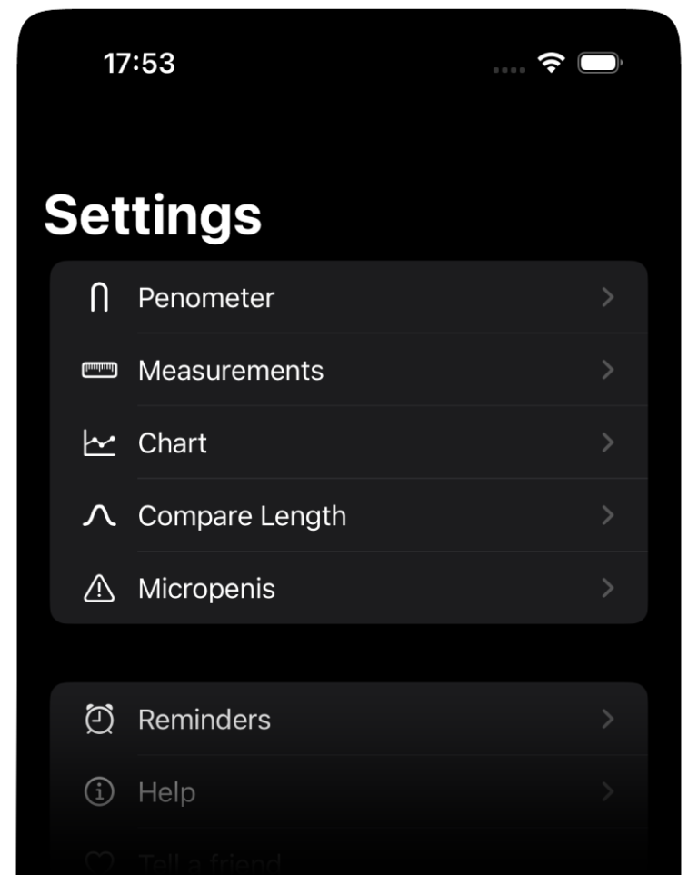 Penometer App – Track & Compare Your Penis Size
